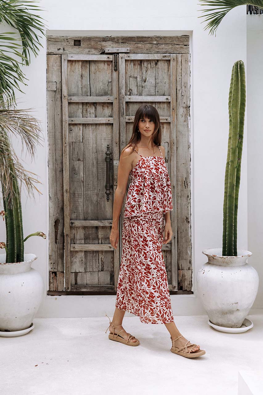 EDEN RUCHED SKIRT – Humidity Lifestyle