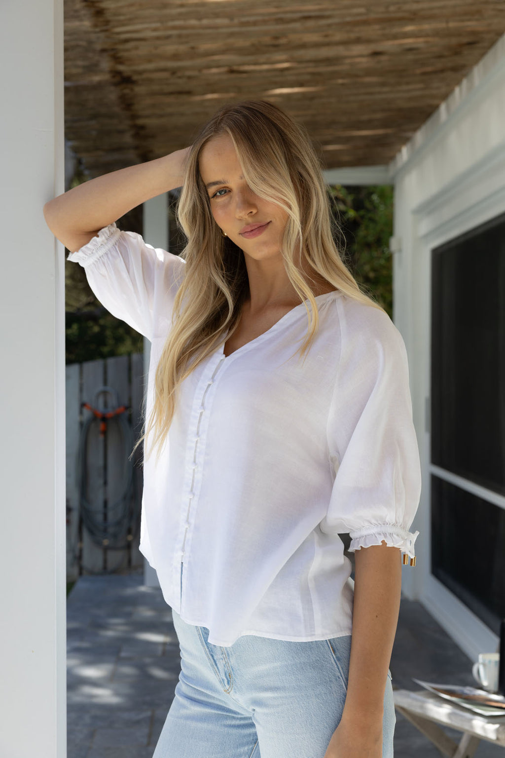 SAMPLE - REECE BLOUSE – Humidity Lifestyle